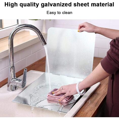 Foldable Splash Guard - Foldable Injection Plate - Splash Guard - Stove ...