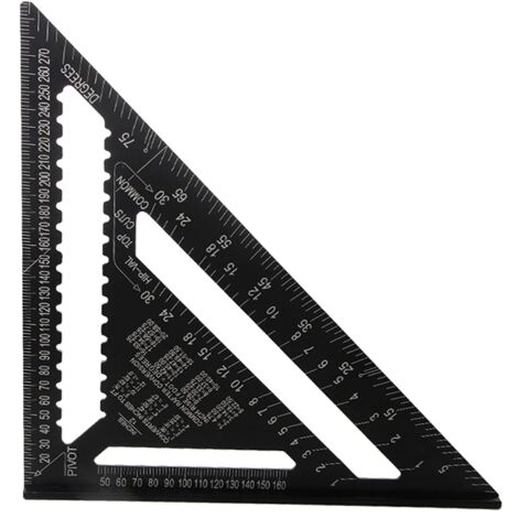 30cm Triangle Protractor, Triangular Ruler, Carpenter Square Triangle ...