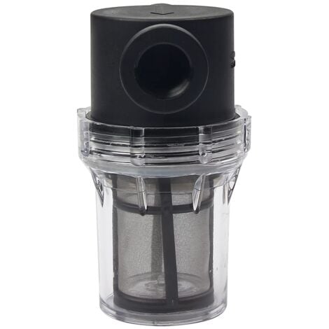 Pipeline Filter, 1/2" Water Pump Filter with 80mesh Stainless Steel ...