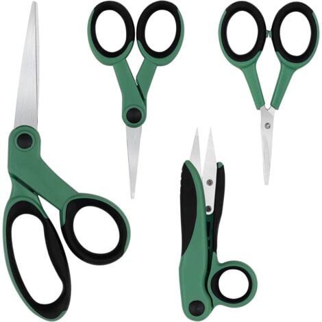 Scissors, Stainless Steel Scissors Set, Multifunctional Scissors with ...