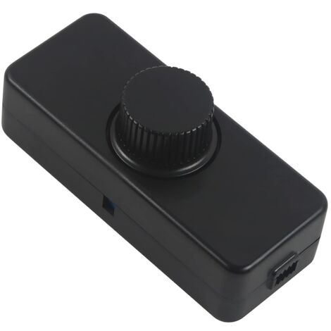 3-100W 220-240V LED Rotary Dimmer Switch for Incandescent, Halogen ...