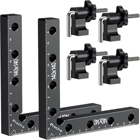 90 Degree Positioning Block, Aluminum Alloy Right Angle Fixing Clamp ...