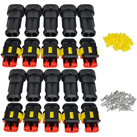 Waterproof Connector 12V, Waterproof Electrical Connector Plug Male and ...