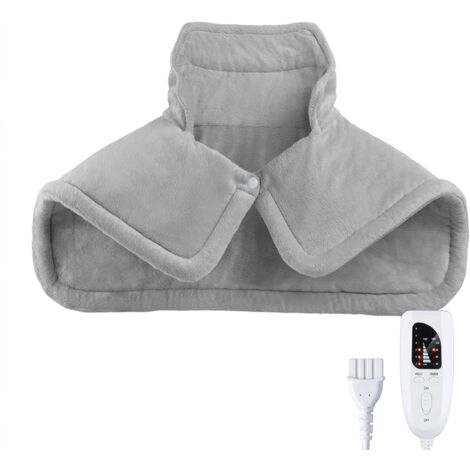 Electric Heating Neck Pad, Electric Heating Cape, for 6 Adjustable Heat ...