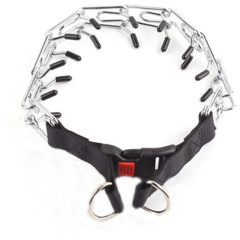 Strength collar, for dogs, 3.0 mm x 50 cm, metal, black