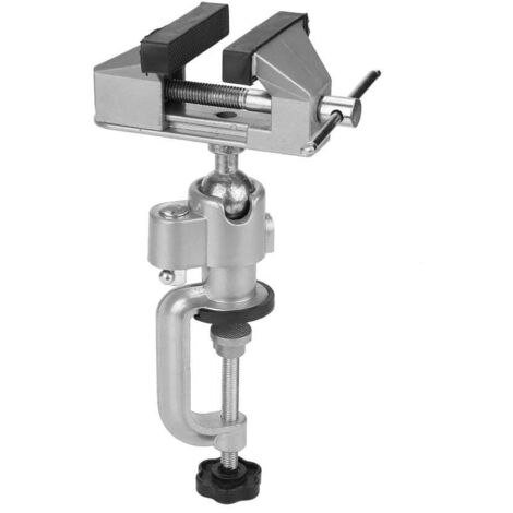 Bench Vise, 360 Degree Rotating Vise, Aluminum Alloy Bench Vise ...
