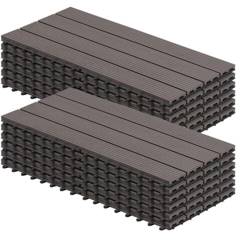 Floor tile Covering Tile 30x60cm for garden terrace plug-in system for ...