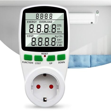 Wattmeter Socket, Energy Meters, Electricity Consumption Measurement, Digital Energy Meter ...