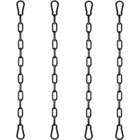 4pcs Extension Chain Hanging Chair Chain Ø4mm 50cm Metal Chain Swing ...
