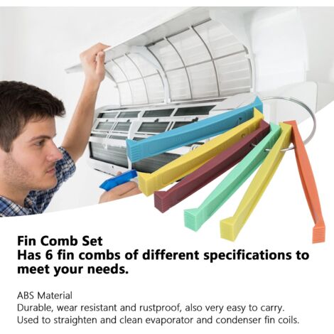 Fin Comb, 6 Different Fin Combs, Condenser Fin Straightening and ...