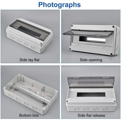 Waterproof Electrical Box, Outdoor Waterproof Electrical Box IP65 18 ...