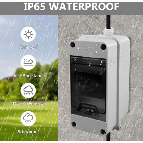 Waterproof Outdoor Electrical Box Enclosure: IP65 Waterproof Outdoor ...
