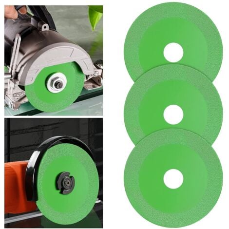 Glass Cutting Disc, 3PCS, Diamond Blade Angle Grinder for Cutting and ...