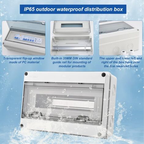 Waterproof Electrical Box, Outdoor Waterproof Electrical Box IP65 15 ...