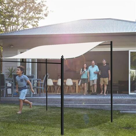 2.6x2.5m Replacement Roof Canvas for Gazebo Tent, Replacement Cover for ...