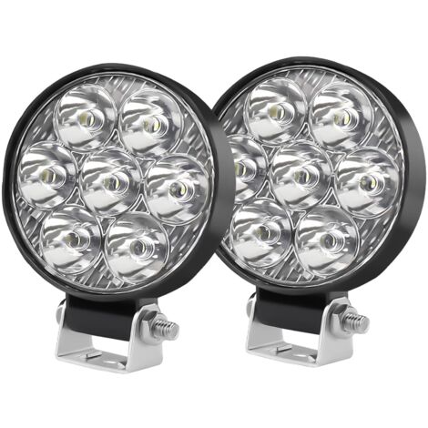 2.5 Inch 24W Round Led Work Light 12v 24v, 2PCS Mini Led Work Light ...