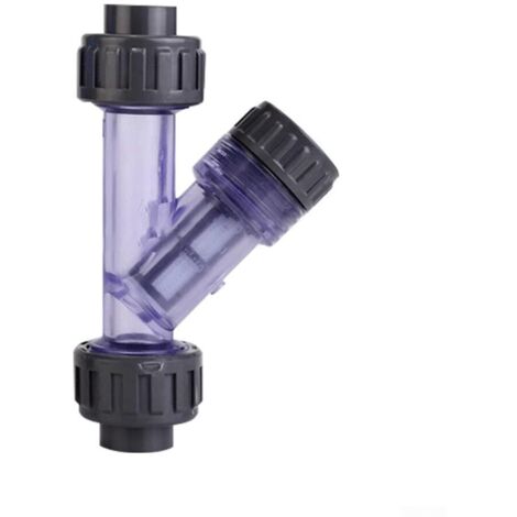 PVC Pipe Filter y Type63mm Filter Mesh Aquarium Irrigation PVC Strainer ...