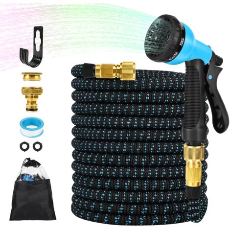 30M Expandable Garden Hose, 100FT Flexible Water Hoses, Expandable ...