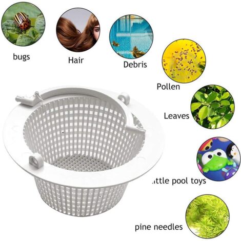 Skimmer Basket Filter Basket Replacement Pool Filter Basket for ...