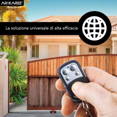 Universal gate remote control, frequency 433.92 Mhz for automatic gate ...