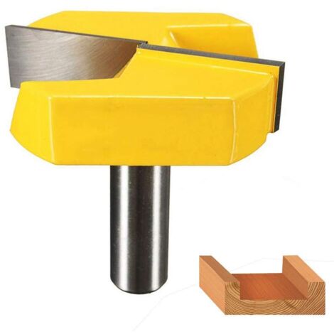 1/2" Shank Router Bit, Double Flute Carbide Cutting Diameter for ...