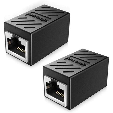 RJ45 Coupler, Shielded Ethernet Coupler, 8P8C LAN Coupler Ideal ...