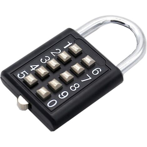 Combination lock 5 fixed lockers gym door lock mechanism