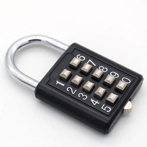 Combination lock 5 fixed lockers gym door lock mechanism