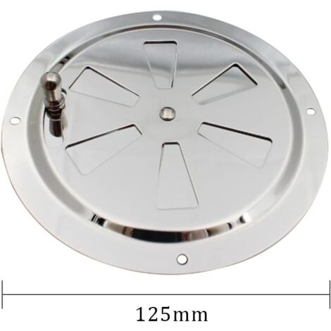 Round Ventilation Grille, Adjustable Air Vent Stainless Steel Air Vent ...