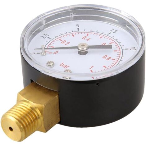 Water pressure gauge Swimming pool pressure gauge Pressure gauge ...