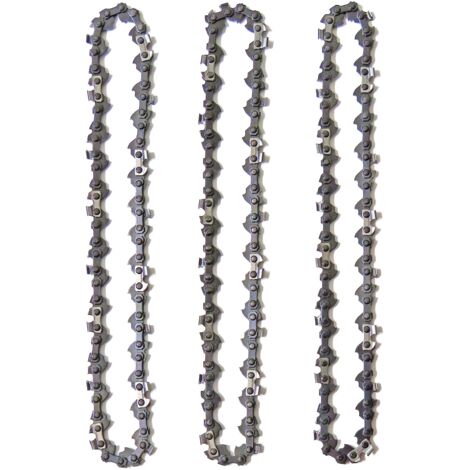 Pack Pole Saw Chains for 10" (25cm) Guide Bar, 40 Drive Links, Low ...