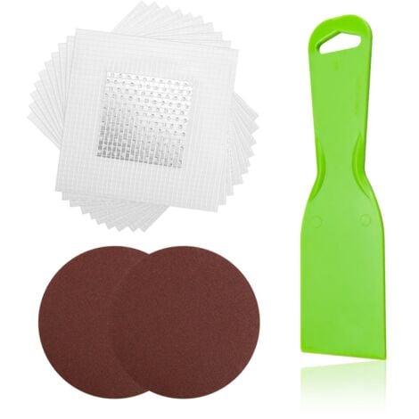 10 Pieces Wall Repair Patch, Wall Repair Patch Kit with Scraper and ...