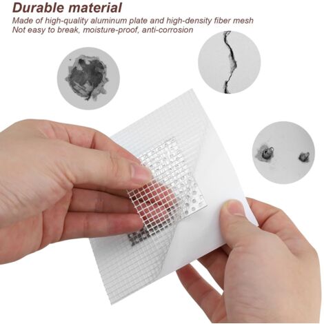 10 Pieces Wall Repair Patch, Wall Repair Patch Kit with Scraper and ...