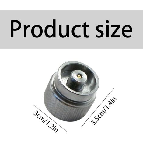 Small Outdoor Gas Connector Stove - Camping Gas Bottle Adapter ...