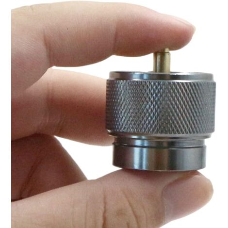Small Outdoor Gas Connector Stove - Camping Gas Bottle Adapter ...
