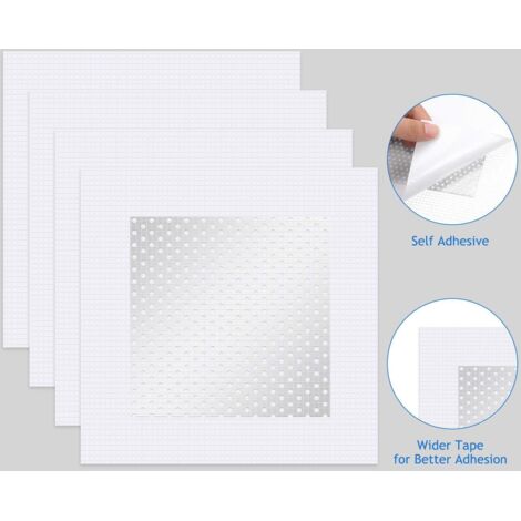 Aluminum Wall Repair Patch Self-Adhesive Screen Patches Repair for ...