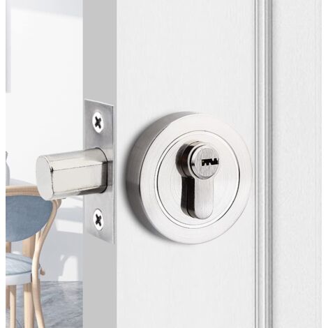 Single Cylinder Deadbolt, Invisible Door Lock, Qrity Zinc Alloy Front ...