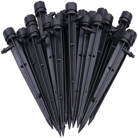 100pcs Irrigation Dripper, Adjustable Hose Watering System, Automatic ...