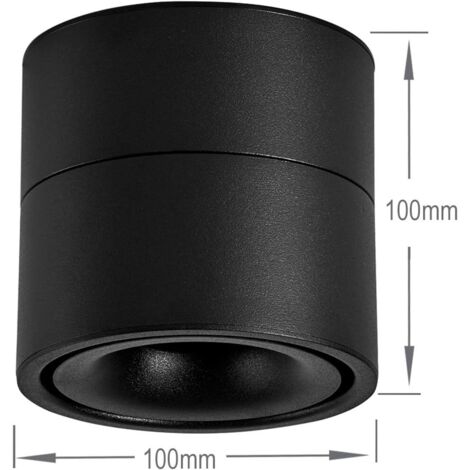10W LED Ceiling Spotlights Ceiling Light, Adjustable Lamp Body Angle ...