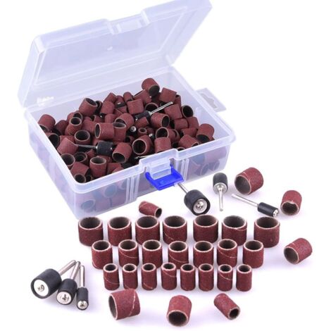 252 Pieces Sanding Drum Set with Free Box, Including 240 Pieces Sanding ...