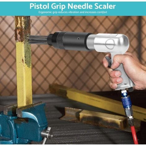 Air Needle Rust Remover, 19 Needles 3000 RPM Needle Gun Rust Remover ...