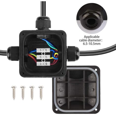 5 IP68 Waterproof Junction Boxes - Waterproof Outdoor Distribution Box ...