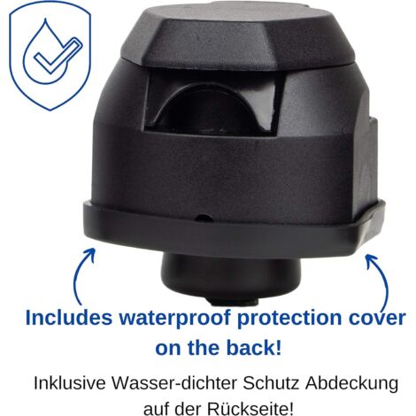 13 Pin Adapter for Connecting Trailers and Caravans, Screw Connector ...