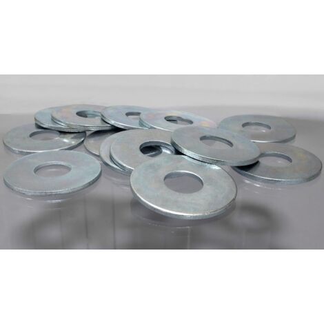 Pack of 35 large flat washers M12x35 mm - thickness 2 mm - DIN9021 - in ...