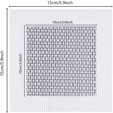 8 Pack Fiberglass Drywall Repair Patches - Cover Cracks and Holes on ...