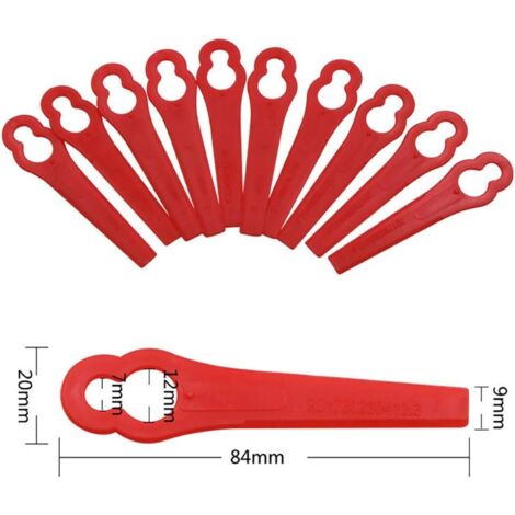 Replacement Plastic Blades for String Trimmer 100 Replacement Plastic ...