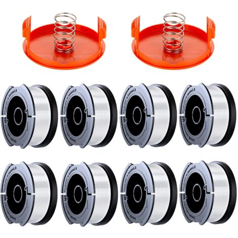 10 Pack Trimmer Line Spool Compatible with Black and Decker Trimmers ...