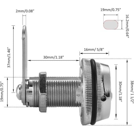 Pack Combination Security Lock with Password Code for Box, Drawer ...