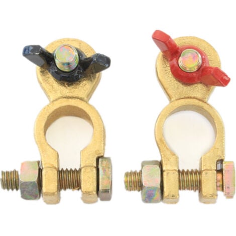 Battery terminal battery cut-off tap + butterfly (Black Red +/-)