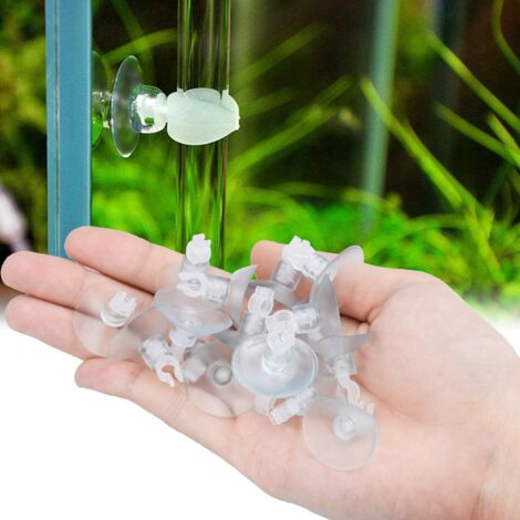 20 Pcs Transparent Aquarium Suction Cups, 5mm Aquarium Suction Cups ...
